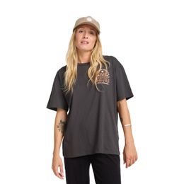 T-Shirt Billabong "Always Looking", Damen, Gr. M, schwarz (off schwarz), Obermaterial: 100% Baumwolle., Shirts T-Shirt