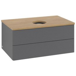 Villeroy & Boch Villeroy & Boch Waschtischunterschrank Antao K19_1 800x360x500mm mit Struktur FK/AP: GK/1 K19111GK