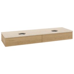 Villeroy & Boch Villeroy & Boch Waschtischunterschrank Antao K17_1 1600x190x500mm mit Struktur FK/AP: HN/3 K17113HN