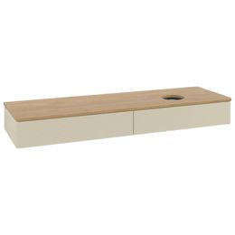 Villeroy & Boch Villeroy & Boch Waschtischunterschrank Antao K16_1 1600x190x500mm mit Struktur FK/AP: HJ/1 K16111HJ