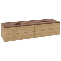 Villeroy & Boch Villeroy & Boch Waschtischunterschrank Antao K28_5 1600x360x500mm mit Struktur FK/AP: HN/2 K28152HN