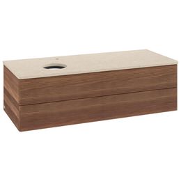 Villeroy & Boch Villeroy & Boch Waschtischunterschrank Antao L22_5 1200x360x500mm mit Beleuchtung mit Struktur FK/AP L22153HM