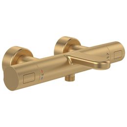 Villeroy & Boch Villeroy & Boch Wannen-Thermostarmatur Universal Taps&Fittings 317x65x203mm f&uuml;r BW Rund Brushed Gold TVT00000100076