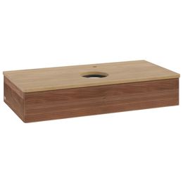 Villeroy & Boch Villeroy & Boch Waschtischunterschrank Antao L09_5 1000x190x500mm mit Beleuchtung mit Struktur FK/AP L09151HM