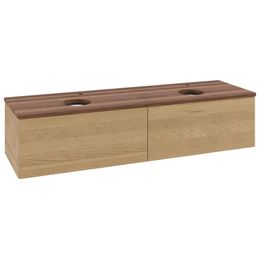 Villeroy & Boch Villeroy & Boch Waschtischunterschrank Antao K39_5 1600x360x500mm mit Struktur FK/AP: HN/2 K39152HN