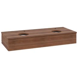 Villeroy & Boch Villeroy & Boch Waschtischunterschrank Antao L13_5 1200x190x500mm mit Beleuchtung mit Struktur FK/AP L13152HM