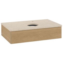 Villeroy & Boch Villeroy & Boch Waschtischunterschrank Antao L08_5 800x190x500mm mit Beleuchtung mit Struktur FK/AP: L08153HN