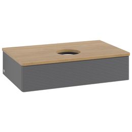 Villeroy & Boch Villeroy & Boch Waschtischunterschrank Antao K08_1 800x190x500mm mit Struktur FK/AP: GK/1 K08111GK