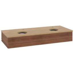 Villeroy & Boch Villeroy & Boch Waschtischunterschrank Antao L13_5 1200x190x500mm mit Beleuchtung mit Struktur FK/AP L13151HM