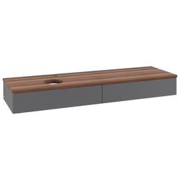Villeroy & Boch Villeroy & Boch Waschtischunterschrank Antao K15_5 1600x190x500mm mit Struktur FK/AP: GK/2 K15152GK