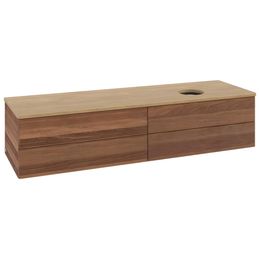 Villeroy & Boch Villeroy & Boch Waschtischunterschrank Antao K27_1 1600x360x500mm mit Struktur FK/AP: HM/1 K27111HM