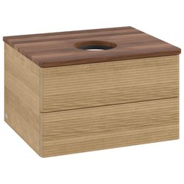 Villeroy & Boch Villeroy & Boch Waschtischunterschrank Antao K18_1 600x360x500mm mit Struktur FK/AP: HN/2 K18112HN