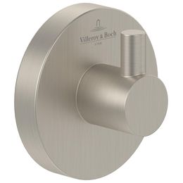 Villeroy & Boch Villeroy & Boch Handtuchhaken Elements - Tender 54x32x54mm Brushed Nickel Matt TVA15101100064