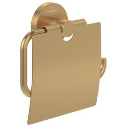 Villeroy & Boch Villeroy & Boch Toilettenpapierhalter mD Elements - Tender 134x38x132mm Brushed Gold TVA15101300076