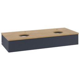 Villeroy & Boch Villeroy & Boch Waschtischunterschrank Antao L13_5 1200x190x500mm mit Beleuchtung mit Struktur FK/AP L13151HG
