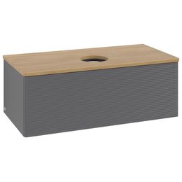 Villeroy & Boch Villeroy & Boch Waschtischunterschrank Antao L31_1 1000x360x500mm mit Beleuchtung mit Struktur FK/AP L31111GK