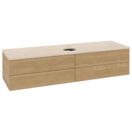 Villeroy & Boch Villeroy & Boch Waschtischunterschrank Antao L25_5 1600x360x500mm mit Beleuchtung FK/AP: HN/3 L25053HN