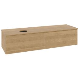 Villeroy & Boch Villeroy & Boch Waschtischunterschrank Antao K37_1 1600x360x500mm mit Struktur FK/AP: HN/1 K37111HN