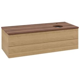 Villeroy & Boch Villeroy & Boch Waschtischunterschrank Antao L23_5 1200x360x500mm mit Beleuchtung mit Struktur FK/AP L23152HN