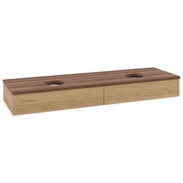 Villeroy & Boch Villeroy & Boch Waschtischunterschrank Antao K17_1 1600x190x500mm mit Struktur FK/AP: HN/2 K17112HN
