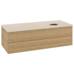 Villeroy & Boch Villeroy & Boch Waschtischunterschrank Antao K23_1 1200x360x500mm mit Struktur FK/AP: HN/3 K23113HN