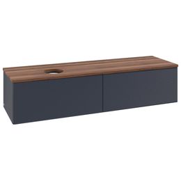 Villeroy & Boch Villeroy & Boch Waschtischunterschrank Antao K37_1 1600x360x500mm mit Struktur FK/AP: HG/2 K37112HG