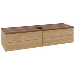 Villeroy & Boch Villeroy & Boch Waschtischunterschrank Antao K25_1 1600x360x500mm mit Struktur FK/AP: HN/2 K25112HN