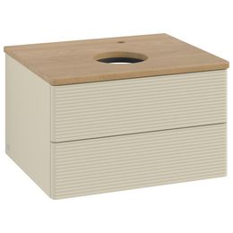 Villeroy & Boch Villeroy & Boch Waschtischunterschrank Antao L18_5 600x360x500mm mit Beleuchtung mit Struktur FK/AP: L18151HJ