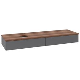 Villeroy & Boch Villeroy & Boch Waschtischunterschrank Antao L15_5 1600x190x500mm mit Beleuchtung FK/AP: GK/2 L15052GK
