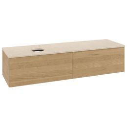 Villeroy & Boch Villeroy & Boch Waschtischunterschrank Antao L37_5 1600x360x500mm mit Beleuchtung mit Struktur FK/AP L37153HN