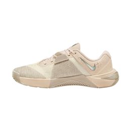 Trainingsschuh Nike "W METCON 10 SE", Damen, Gr. 38,5, chalk, light silber, lt orewood brn, Synthetik, Textil, Schuhe