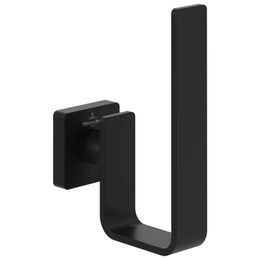 Villeroy & Boch Villeroy & Boch T-Papierhalter Elements - Striking 152015000 140x93x45mm Matt Black TVA152015000K5