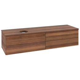 Villeroy & Boch Villeroy & Boch Waschtischunterschrank Antao L26_1 1600x360x500mm mit Beleuchtung FK/AP: HM/2 L26012HM