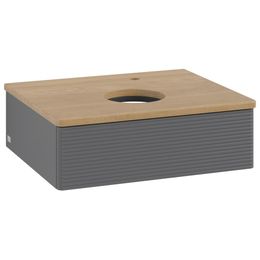 Villeroy & Boch Villeroy & Boch Waschtischunterschrank Antao L07_5 600x190x500mm mit Beleuchtung mit Struktur FK/AP: L07151GK