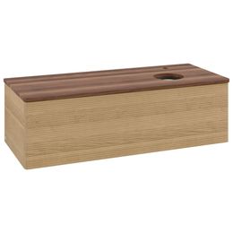 Villeroy & Boch Villeroy & Boch Waschtischunterschrank Antao L34_5 1200x360x500mm mit Beleuchtung mit Struktur FK/AP L34152HN