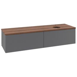 Villeroy & Boch Villeroy & Boch Waschtischunterschrank Antao K38_5 1600x360x500mm mit Struktur FK/AP: GK/2 K38152GK