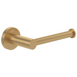 Villeroy & Boch Villeroy & Boch Toilettenpapierhalter oD Elements - Tender 177x83x54mm Brushed Gold TVA15101400076