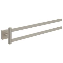 Villeroy & Boch Villeroy & Boch Handtuchhalter zweiarmig Elements - Striking 50x432x82mm Brushed Nickel Matt TVA15202500064