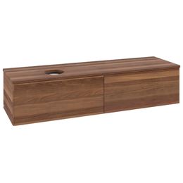 Villeroy & Boch Villeroy & Boch Waschtischunterschrank Antao L37_1 1600x360x500mm mit Beleuchtung FK/AP: HM/2 L37012HM