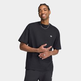 T-Shirt adidas originals "ESS TEE", Jungen, Gr. L, schwarz, Obermaterial: 100% Baumwolle, Rundhals, Shirts T-Shirt, f&uuml;r Erwachsene, mit Rundhalsausschnitt, ohne Verschluss, aus Baumwolle
