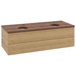 Villeroy & Boch Villeroy & Boch Waschtischunterschrank Antao L24_5 1200x360x500mm mit Beleuchtung mit Struktur FK/AP L24152HN