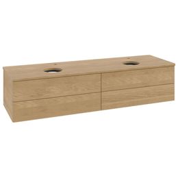 Villeroy & Boch Villeroy & Boch Waschtischunterschrank Antao K28_5 1600x360x500mm mit Struktur FK/AP: HN/1 K28151HN