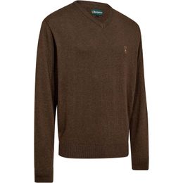 Deerhunter V-Pullover Harrington Brown Melange (Gr&ouml;&szlig;e: 3XL)