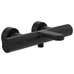 Villeroy & Boch Villeroy & Boch Wannen-Thermostarmatur Universal Taps&Fittings 317x65x203mm f&uuml;r BW Rund Matt Black TVT000001000K5