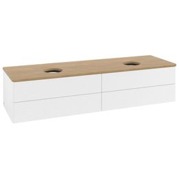 Villeroy & Boch Villeroy & Boch Waschtischunterschrank Antao K28_1 1600x360x500mm mit Struktur FK/AP: MT/1 K28111MT