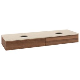 Villeroy & Boch Villeroy & Boch Waschtischunterschrank Antao L17_5 1600x190x500mm mit Beleuchtung mit Struktur FK/AP L17153HM