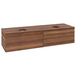 Villeroy & Boch Villeroy & Boch Waschtischunterschrank Antao L28_1 1600x360x500mm mit Beleuchtung FK/AP: HM/2 L28012HM