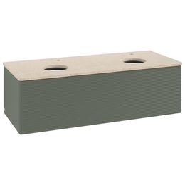 Villeroy & Boch Villeroy & Boch Waschtischunterschrank Antao L35_5 1200x360x500mm mit Beleuchtung mit Struktur FK/AP L35153HL