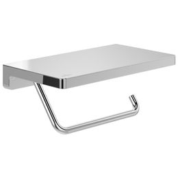 Villeroy & Boch Villeroy & Boch Toilettenpapierhalter mit Ablage Elements - Striking 200x110x79mm Chrom TVA15202300061