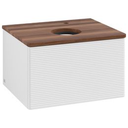 Villeroy & Boch Villeroy & Boch Waschtischunterschrank Antao L29_5 600x360x500mm mit Beleuchtung mit Struktur FK/AP: L29152GF
